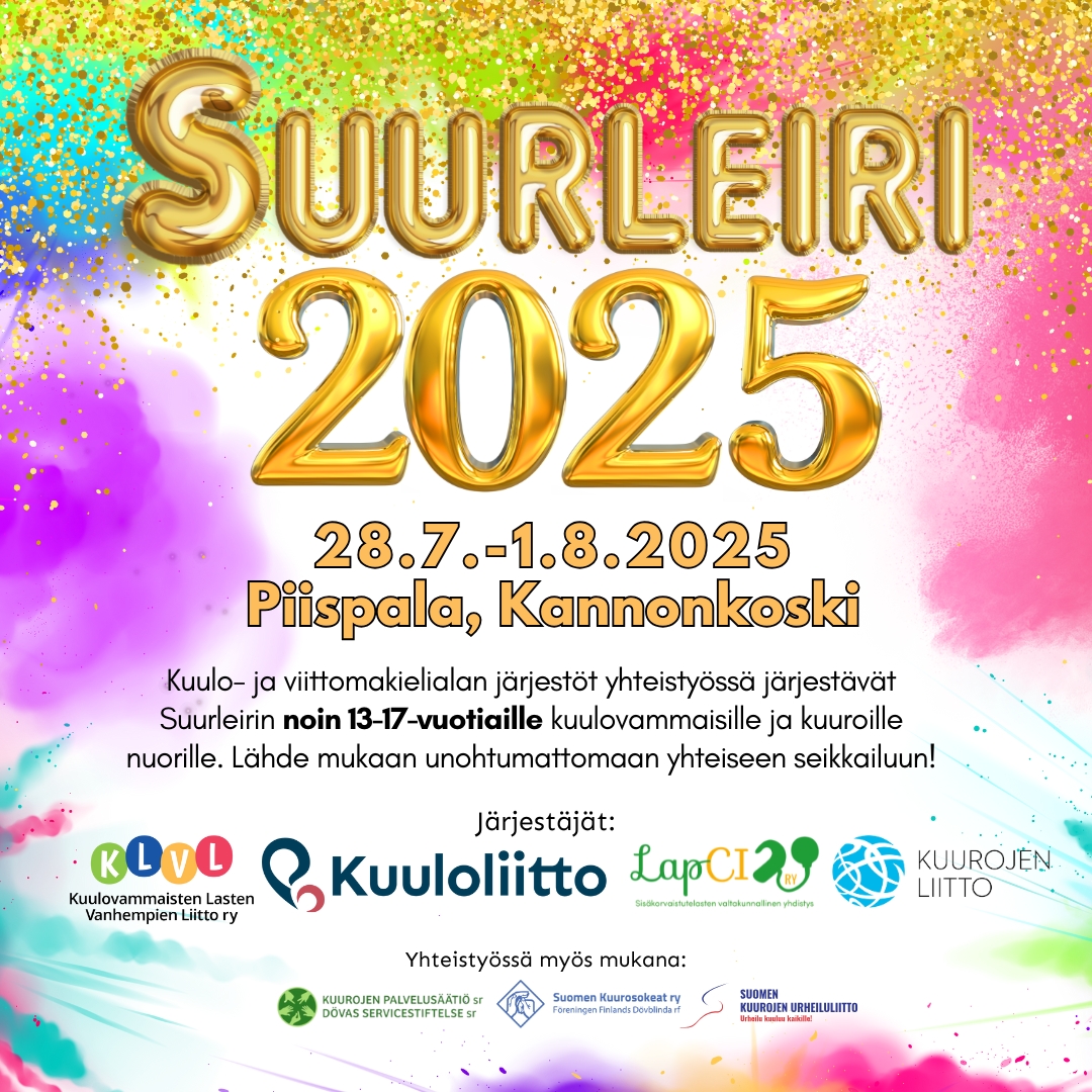 Nuorten Suurleiri 2025 · KLVL